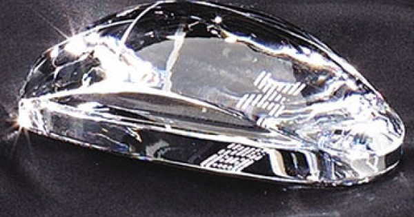 Computer Mouse Crystal Award