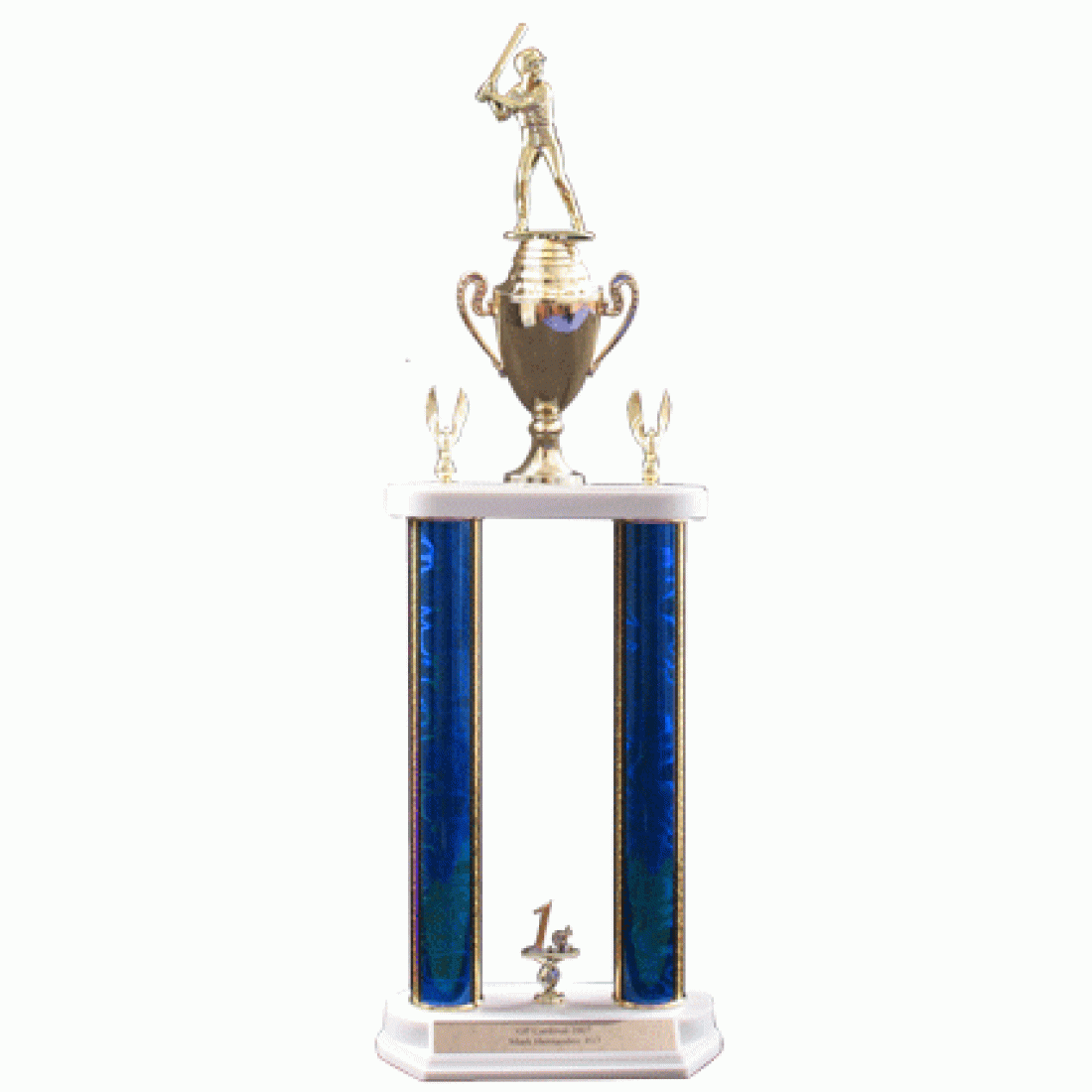 Basketball 2 Post Trophy