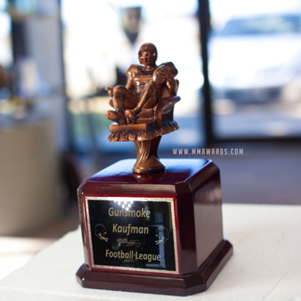 Quarter Back Armchair - Couch Potato Trophy