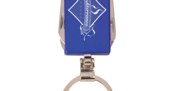 BLUE 6 FUNCTION KEY RING