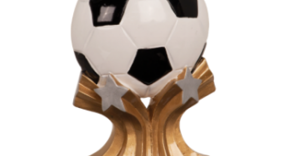 Shooting Star Soccer Resin