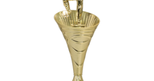 Rising Swirl Riser Martial Arts Trophy
