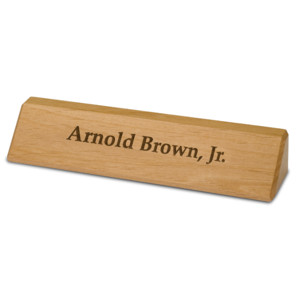 GENUINE RED ALDER DESK WEDGE