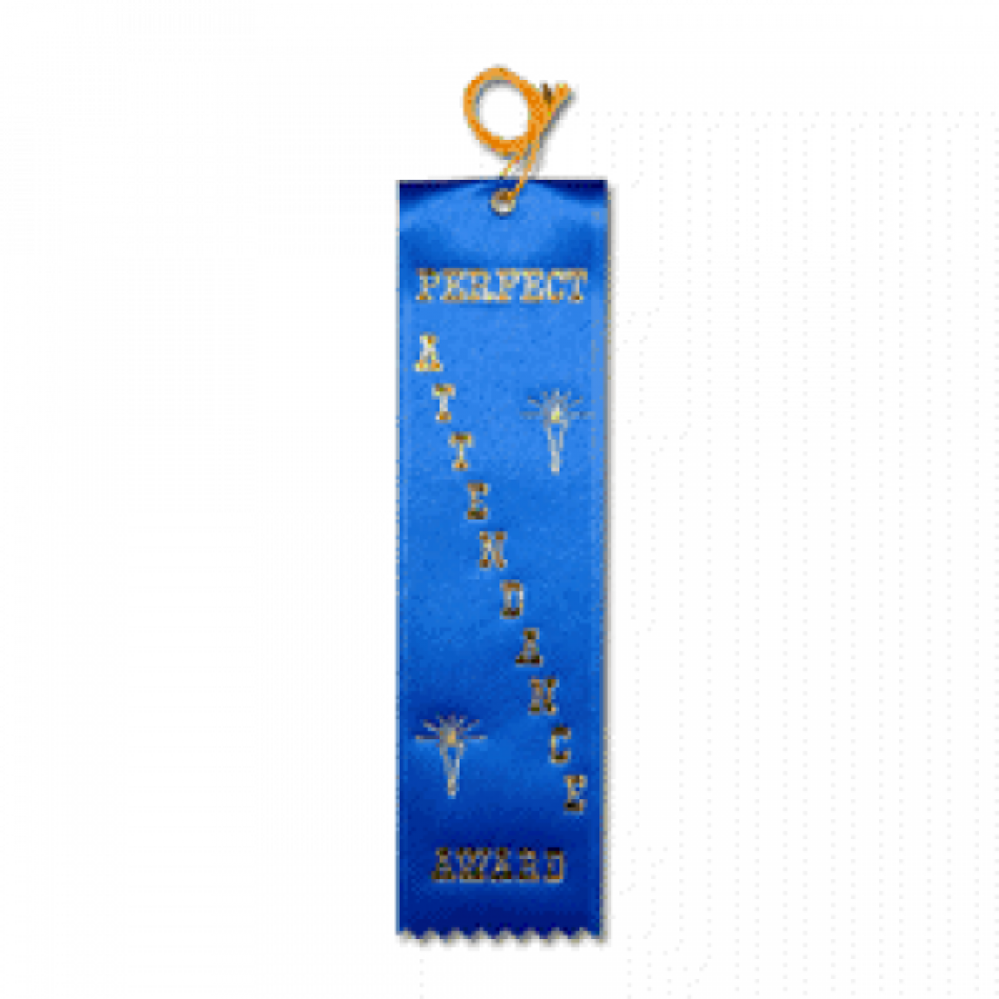 STRB11C - Perfect Attendance Stock Carded Ribbon
